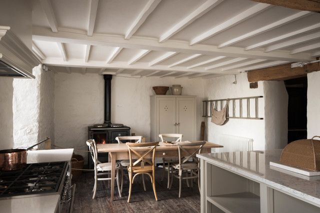 The Real Shaker Kitchen at Cotes Mill, by deVOL - Country - Dining Room ...