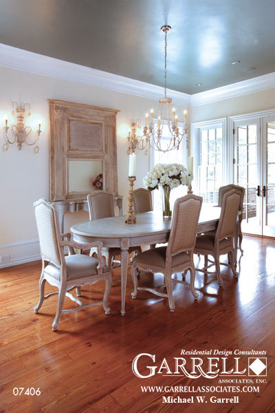 The Rivercrest Manor House Plan 07406, Dining Room - Traditional ...