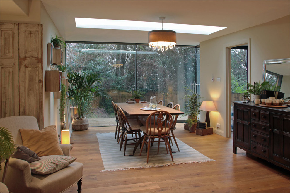 The Snug & Dining Room - Contemporary - Dining Room - Surrey - by ...