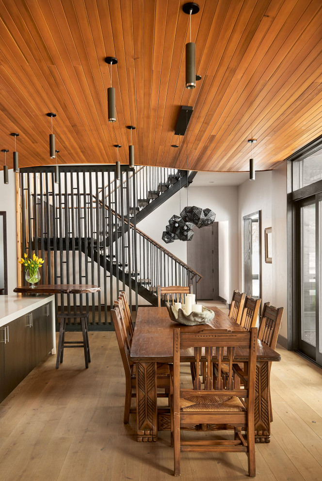 The Zen Den - Dining Room - Denver - by Gerber Berend Design Build, Inc ...