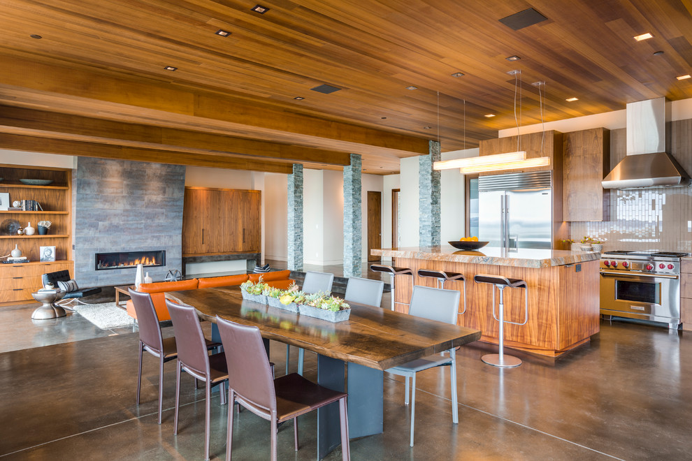 Bayside Gem, Tiburon - Contemporary - Dining Room - San Francisco - by Moore Design Group | Houzz