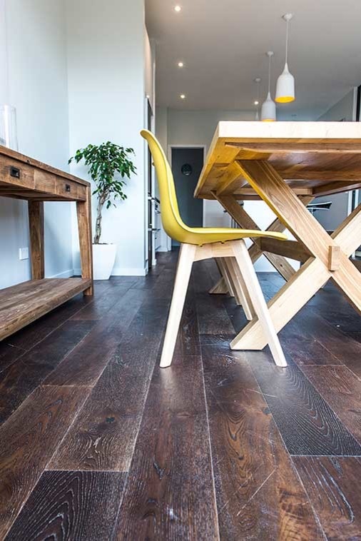 Timber floors | The Block NZ | Season 3 - Contemporary - Dining Room ...
