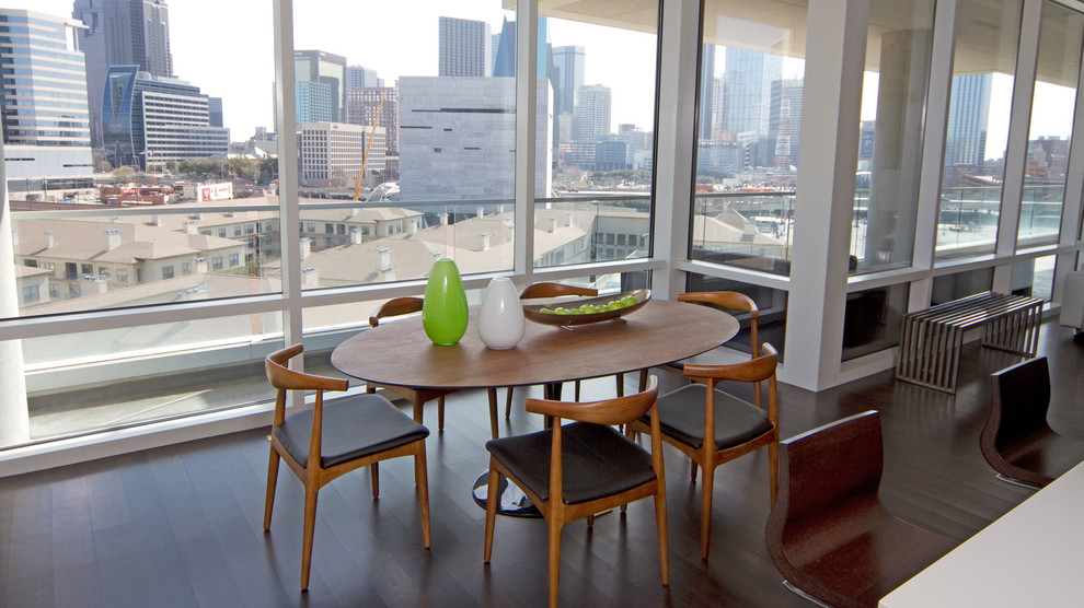 Tom Gaglardi (Dallas Stars Owner) Residence - Modern - Dining Room ...