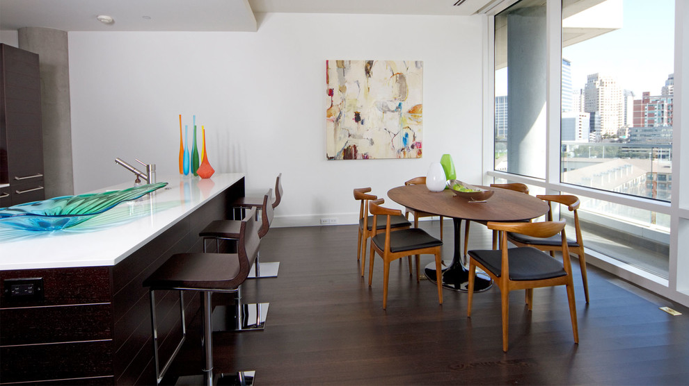 Tom Gaglardi (Dallas Stars Owner) Residence - Modern - Dining Room ...