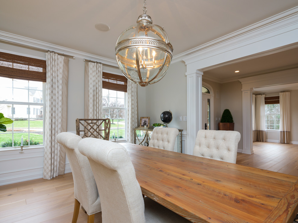 Transitional Farmhouse Kitchen and First Floor Remodel - Transitional ...
