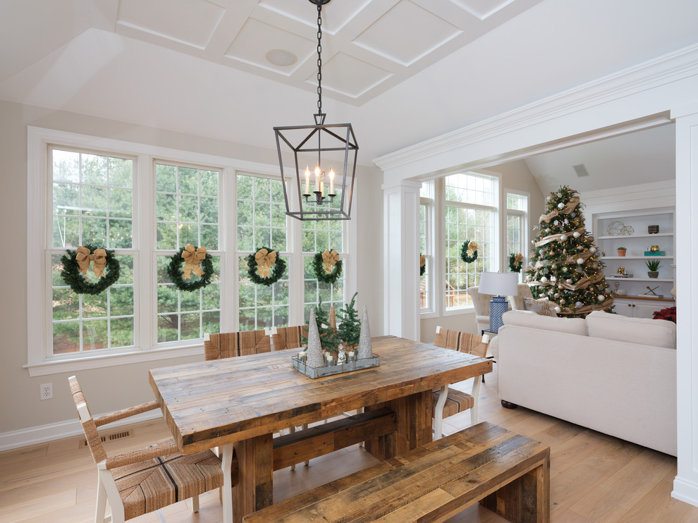 Transitional Farmhouse Kitchen and First Floor Remodel - Transitional ...