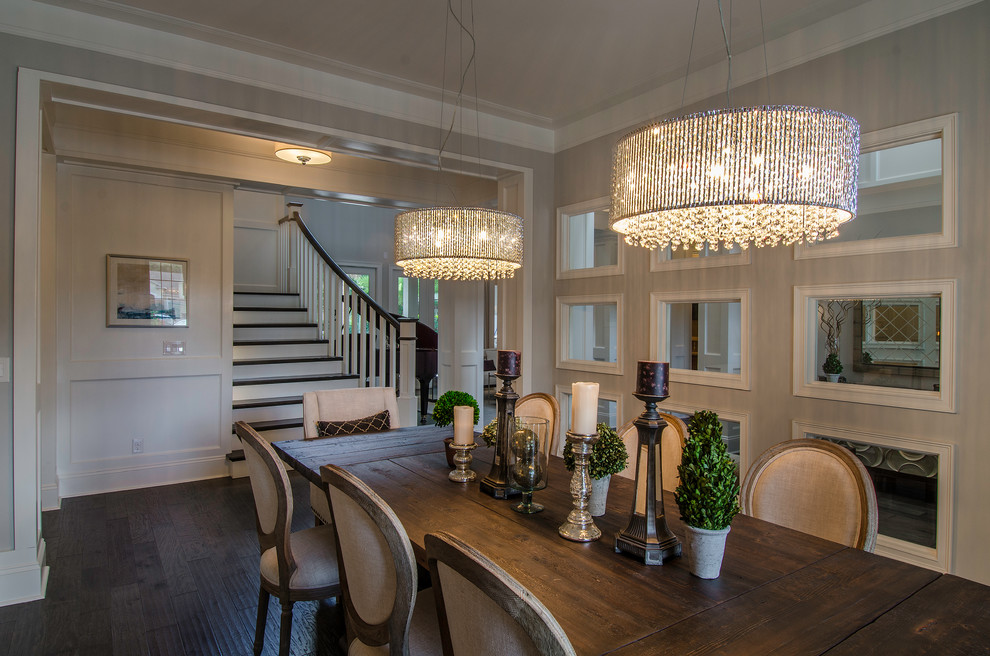 Transitional Home by Trend Interior Design - Transitional - Dining Room ...