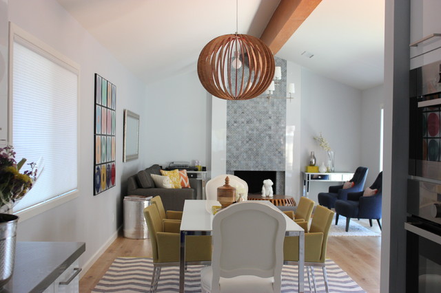 URBAN Split-Level - Eclectic - Dining Room - Los Angeles - by Yipkiyeh ...