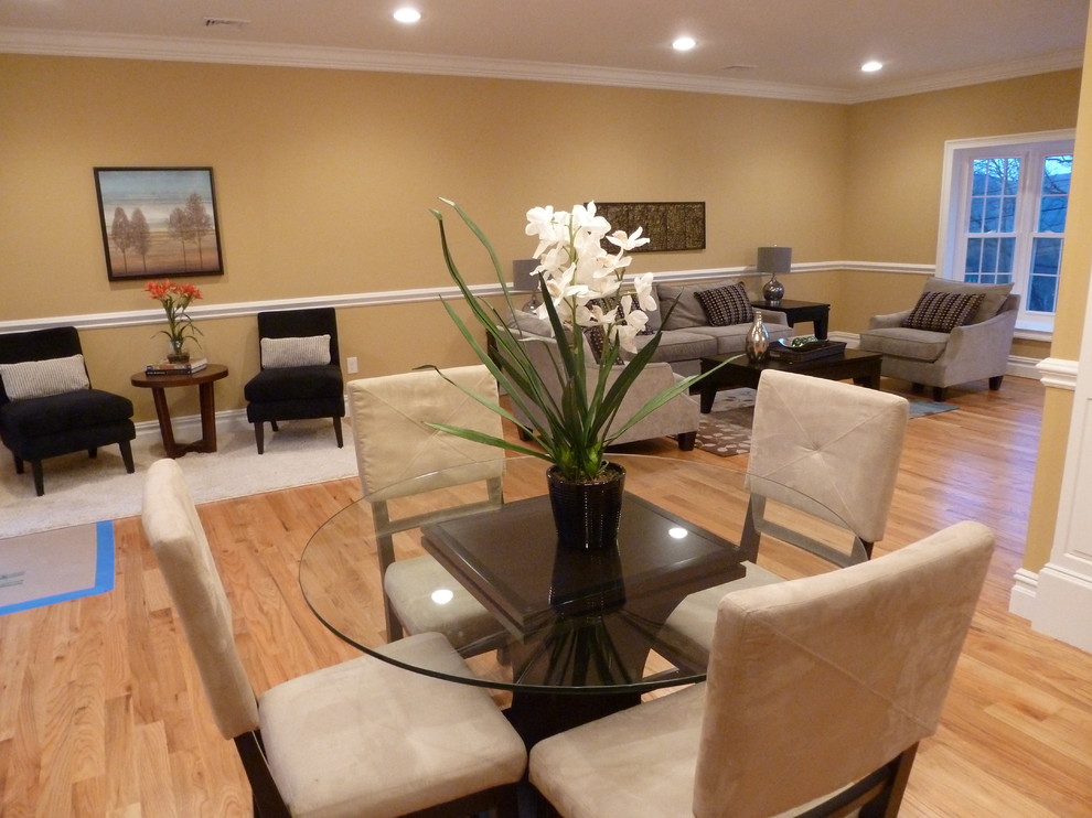 vacant house staging for investor - Traditional - Dining Room - New ...