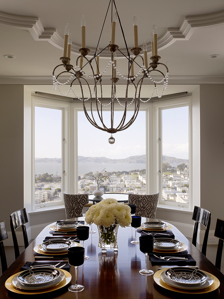 Vallejo Street Highrise - Traditional - Dining Room - San Francisco ...