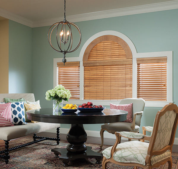 VENETIAN WOOD BLINDS - VERTICAL WOOD BLINDS - ARCH WINDOW BLIND ...