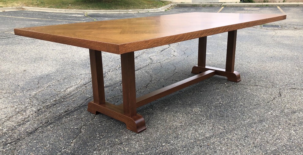 Versailles Dining Table - Country - Dining Room - Detroit - by SmithMade Flooring Design | Houzz UK