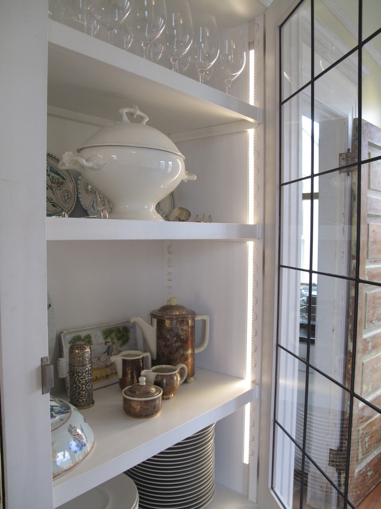 Victorian style Built-in w/LED lights - Victorian - Dining Room - San ...