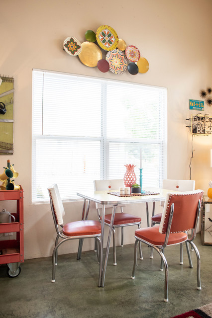 Vintage Downtown Loft - Eclectic - Dining Room - Albuquerque - by ...