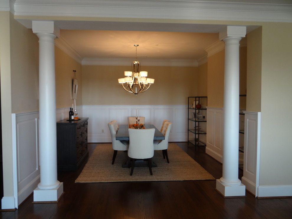 Wainscot paneling - Transitional - Dining Room - Charlotte - by IMPACT ...