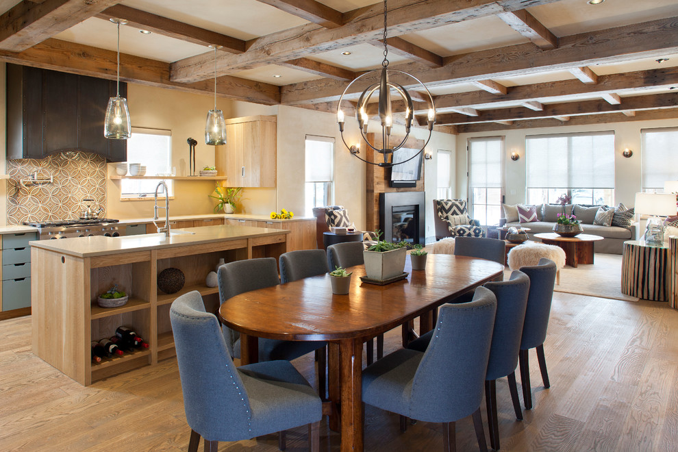 Waltman - Rustic - Dining Room - Denver - by Mountain Colors Design ...