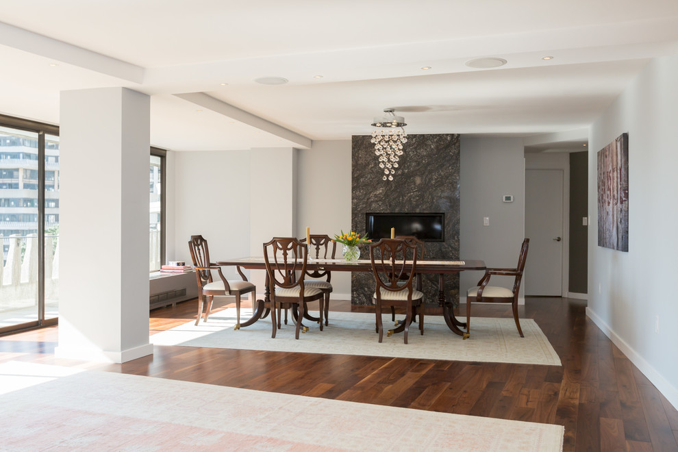 Watergate East Renovation - Modern - Dining Room - DC Metro - by Sophie ...