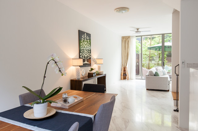 Watten Residences - Dining Room - Singapore - by Arete Culture | Houzz