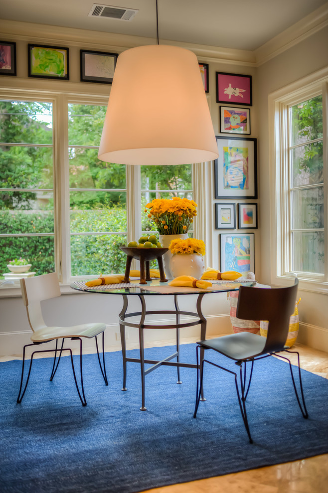West U Modern Eclectic - Modern - Dining Room - Houston - by Janet Gust ...