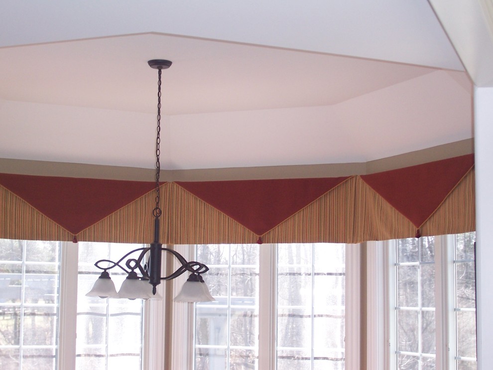 Window valances & Top treatments - Transitional - Dining Room - Other ...