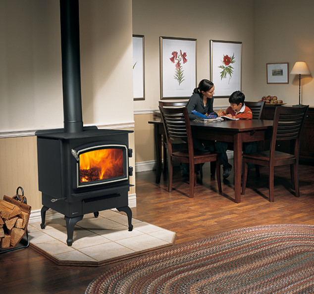 Wood Stoves - Transitional - Dining Room - New York - by Hearth Haven ...