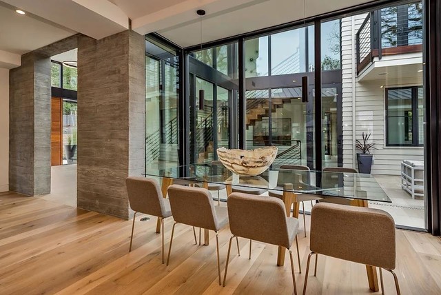 Woodside Modern Napa Style - Moderne - Salle à Manger - San Francisco ...