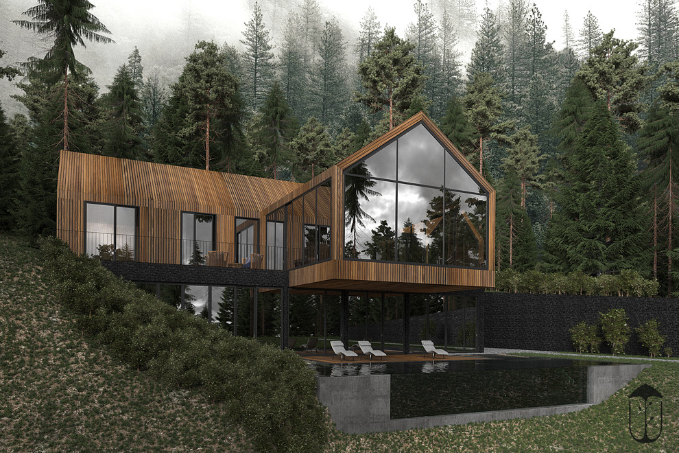 Forest house - Exterior - Other - by Dinara Yousupova | Houzz