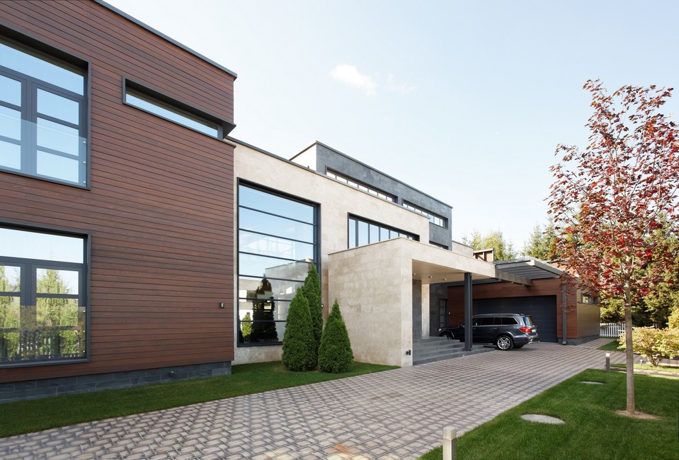Parallel House - Contemporary - Exterior - Moscow - by Роман Леонидов ...