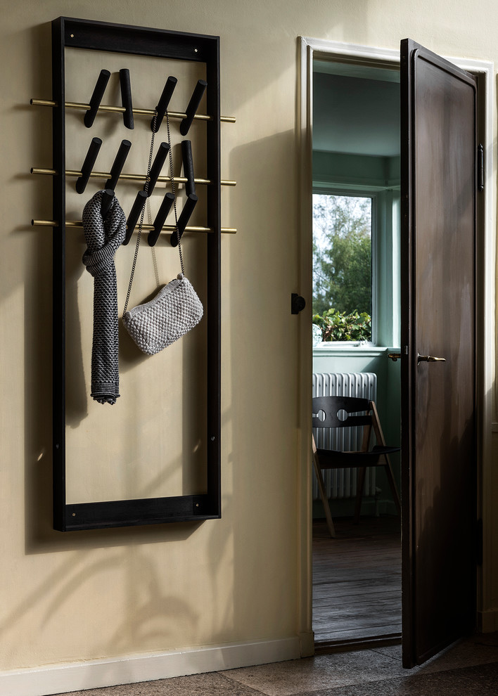 Design Garderobe COAT FRAME aus Bambus und Messing - Scandinave ...