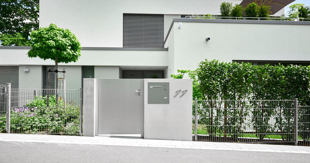 Moderner Eingangsbereich mit Sichtbeton - Contemporary - Entry ...