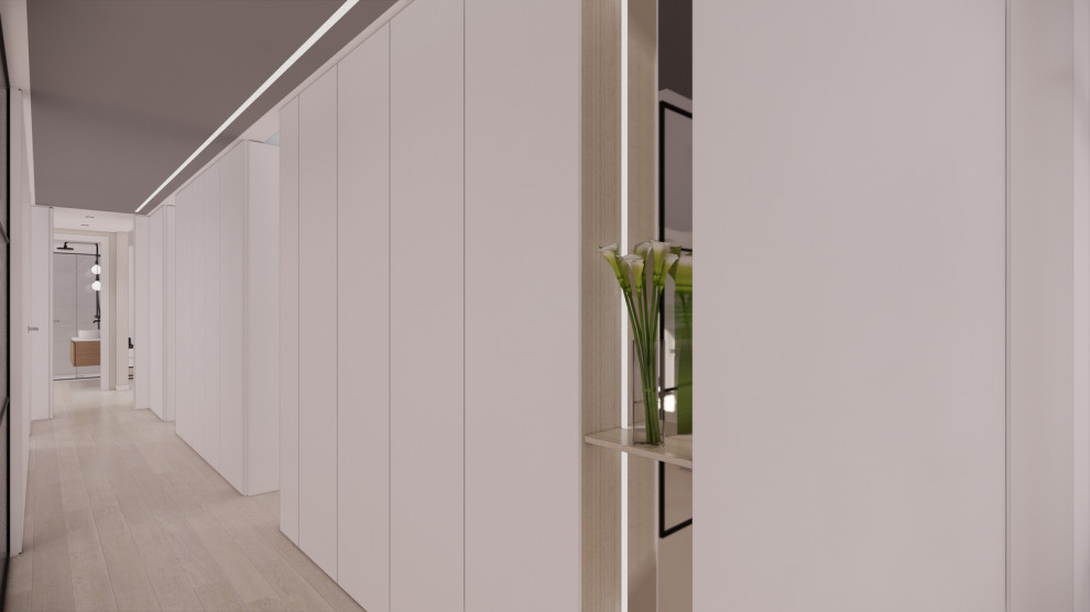 Pasillo con puertas abiertas - Entry - Malaga - by Lago y Ortiz | Houzz