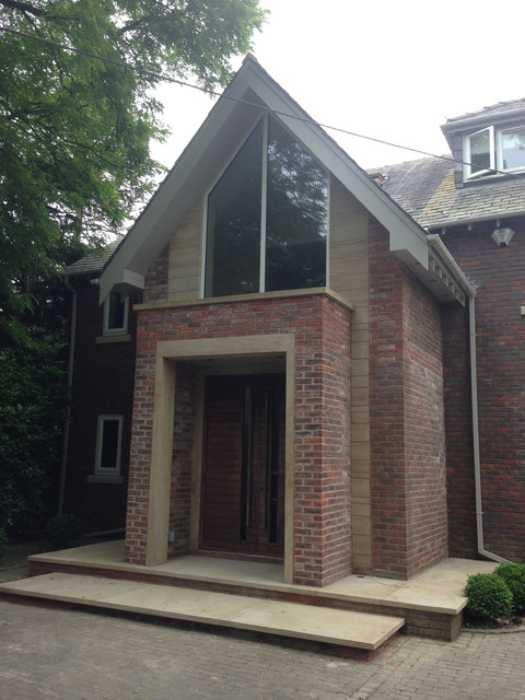 A New Entrance Porch - Contemporary - Entry - Cheshire - by FPA ...