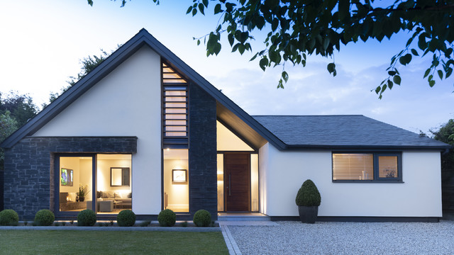 Bungalow Remodel & Extension | Wilmslow - Contemporary - Entrance ...