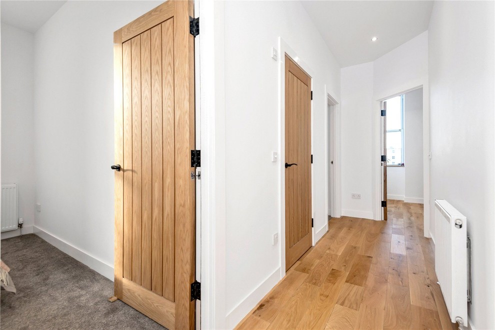 Flat Alterations and Renovation, Leith - Modern - Entrance - Edinburgh ...