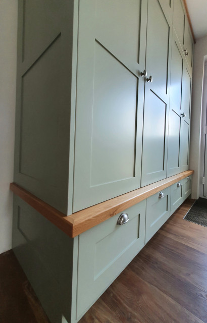 Hallway Storage Solution - Traditional - Entrance - Other - by Bespoke ...