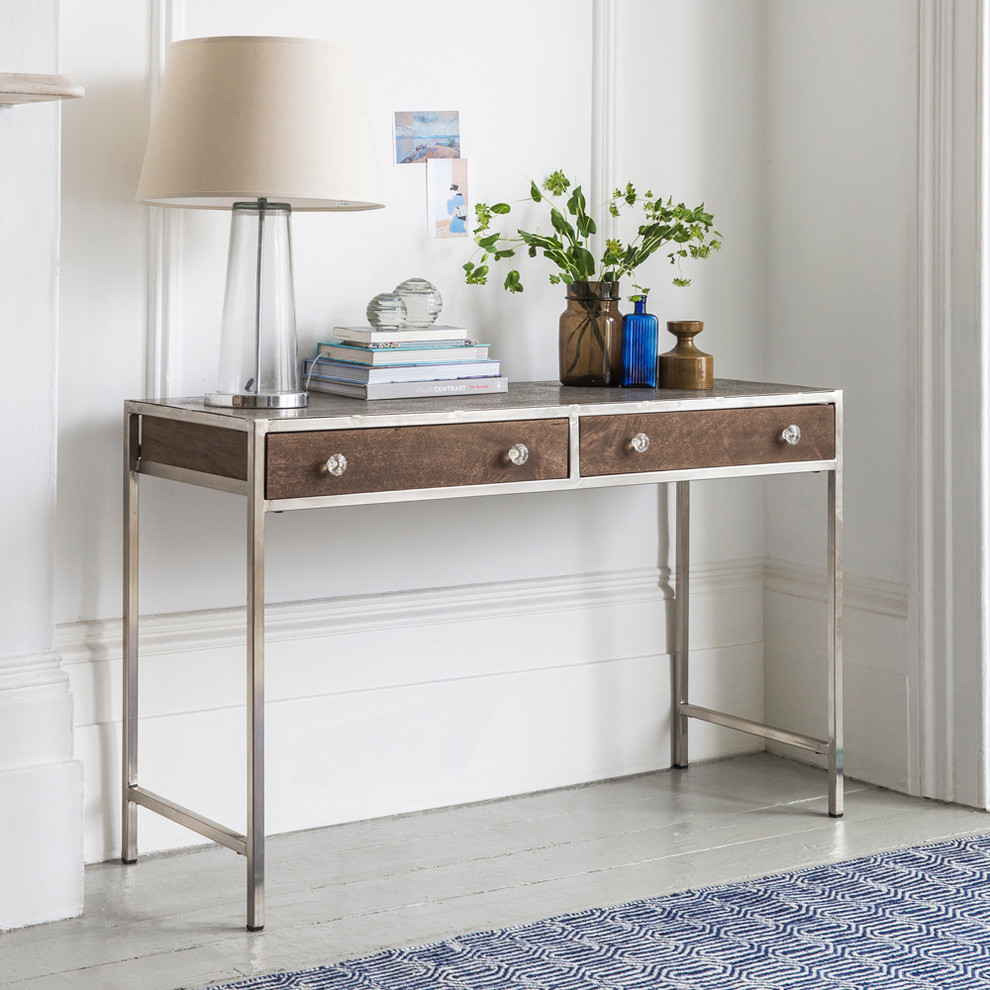 Kiku Console Table - Entrance - Hertfordshire - by Atkin and Thyme ...
