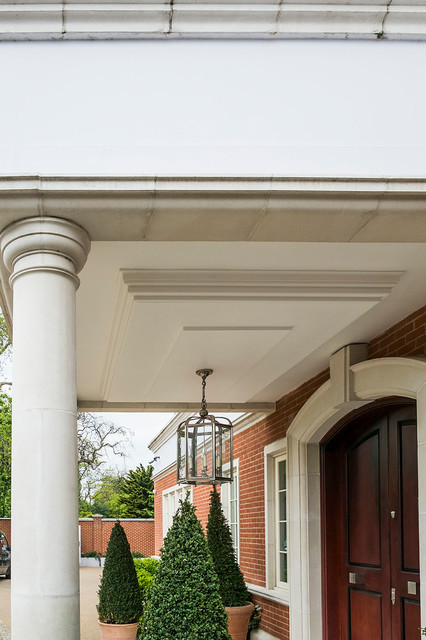 Lowered Ceiling and Decorative Cornice - Classique - Entrée - Londres ...
