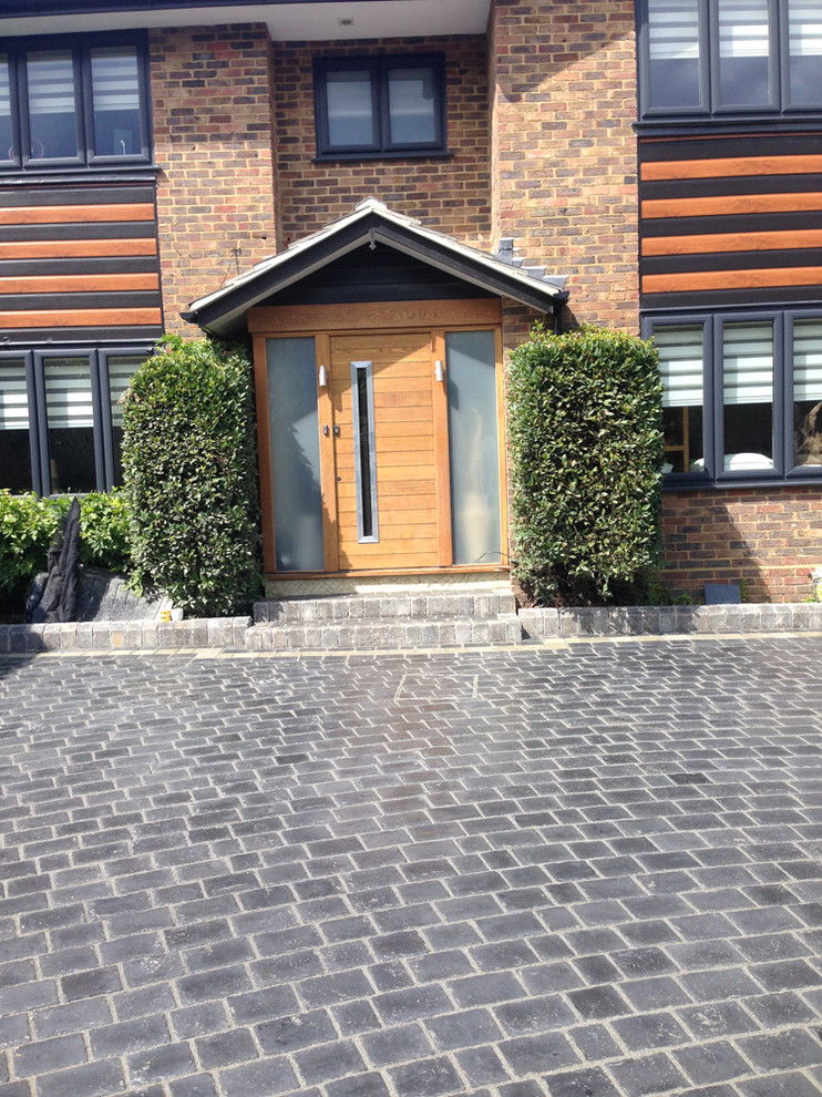 Marshalls Cobbletech Driveway - Modern - Entrance - Surrey - by D ...