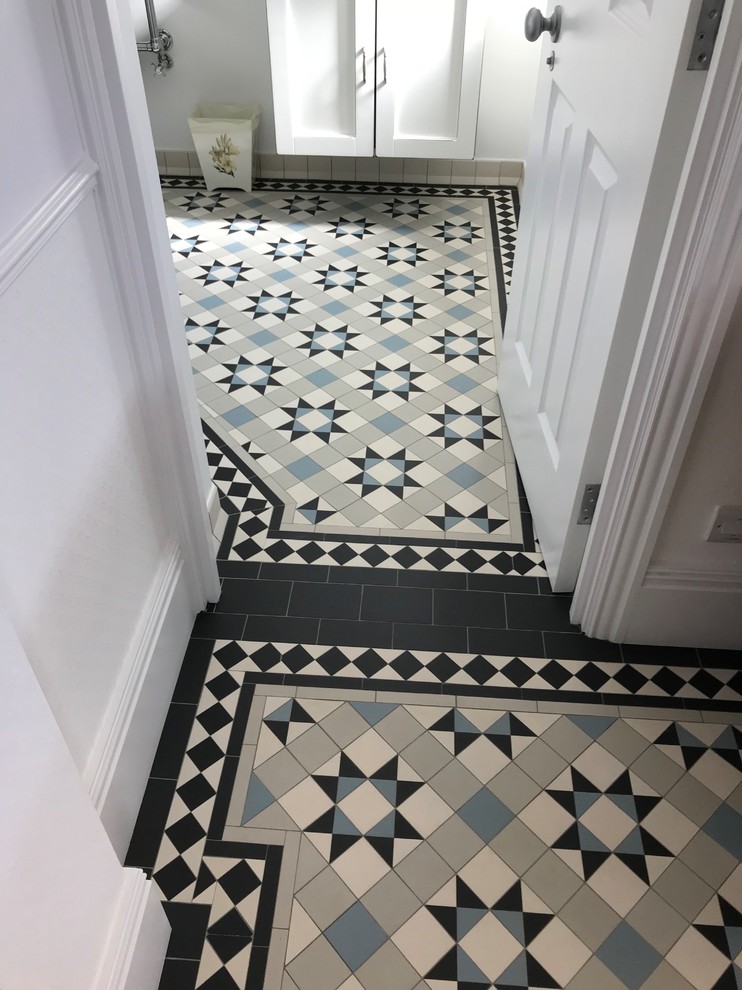 Victorian Tiled Floor - Entry - London - by London Mosaic | Houzz