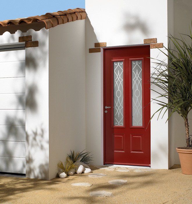 Porte d'entrée acier classique ALBION - Transitional - Entry - Saint ...