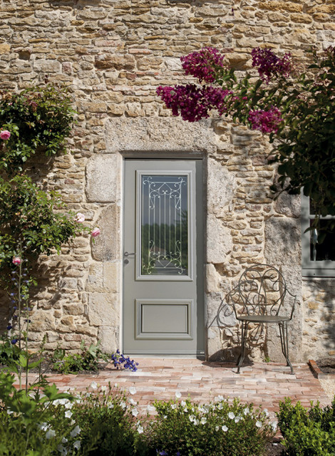 Porte d'entrée aluminium classique CORMELLES - Classique Chic - Entrée ...