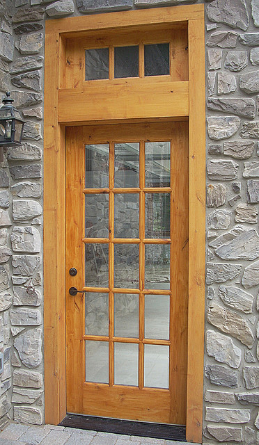 Knotty Alder Entry Doors