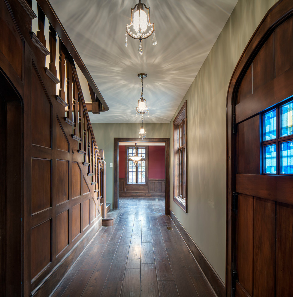 1920's historical brick house full remodel - Traditional - Entry ...