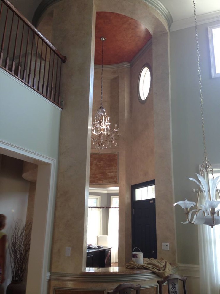 2-story Cylindrical Foyer - Entry - New York - by Giglio Interiors, LLC ...