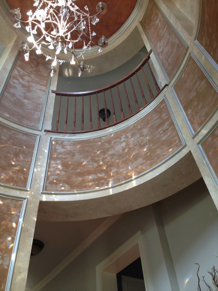 2-story Cylindrical Foyer - Contemporary - Entry - New York - by Giglio ...