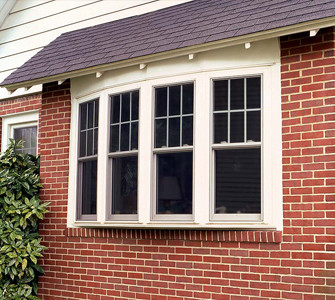 4-Lite Bow Window - Traditional - Entry - St Louis - by Clearview ...
