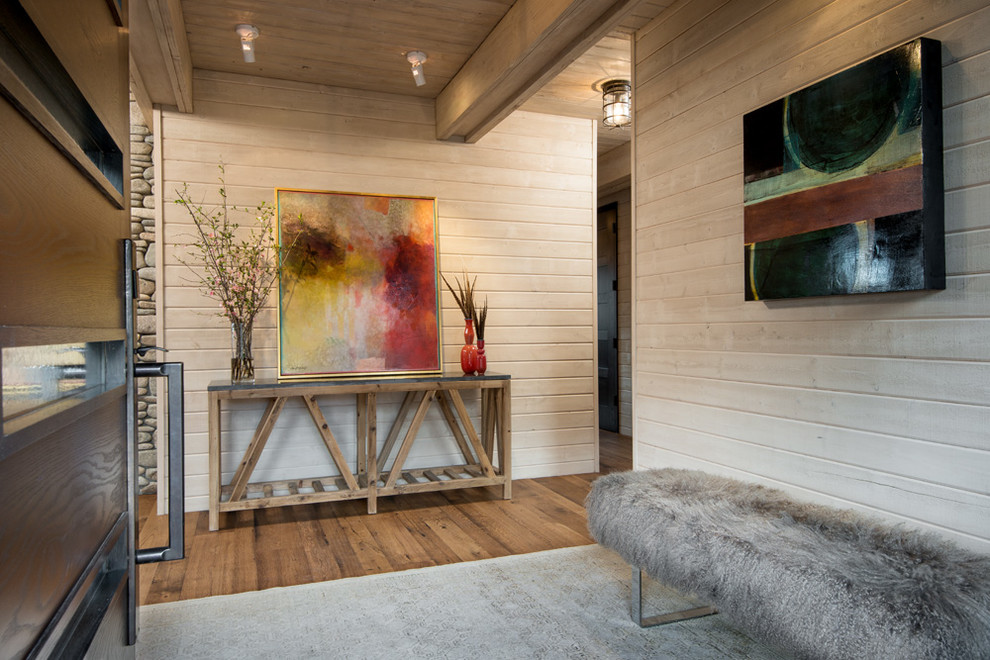 A Frame Remodel Sun Valley, ID - Rustic - Entry - Boise - by Jennifer ...