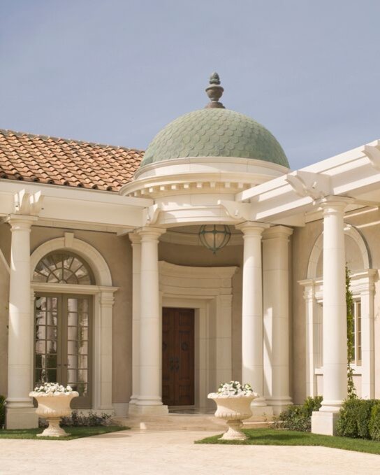 A Greek Villa - Traditional - Entry - by Andrew Skurman Architects | Houzz