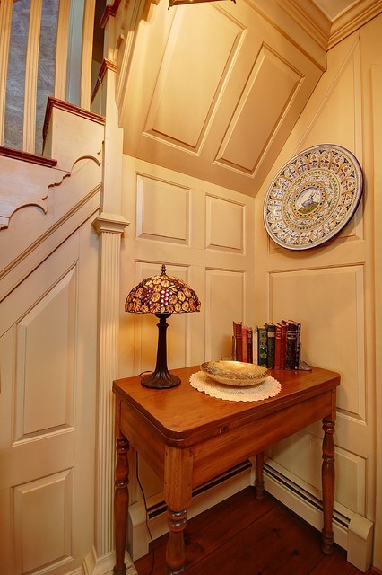 A Stunning Restored 1795 Twin Chimney Colonial - Traditional - Entrance ...