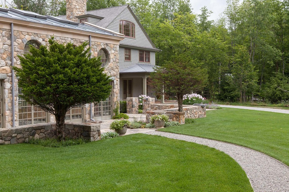 A Sustainable Homestead - Farmhouse - Entry - New York - by Devore ...